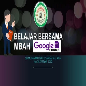 how to use google form for teachers to make questions | PPT