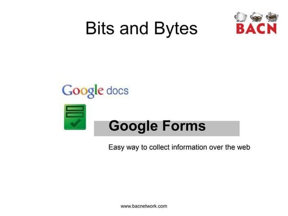 Introduction to Google Forms | PPTX