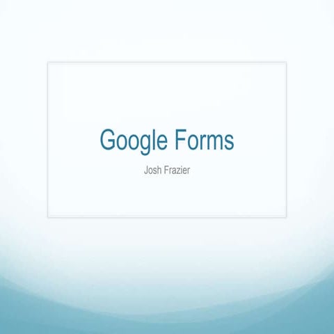 Google forms | PPT