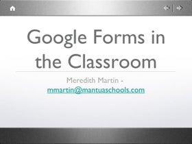 80 interesting ways to use google forms to support learning | PPT