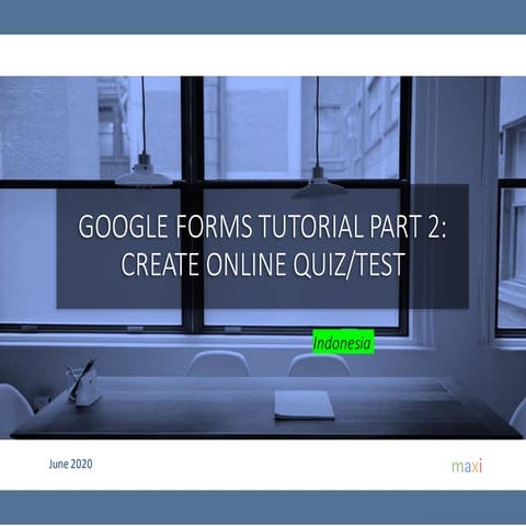 Google Forms Quiz Tutorial - Indonesia | PDF