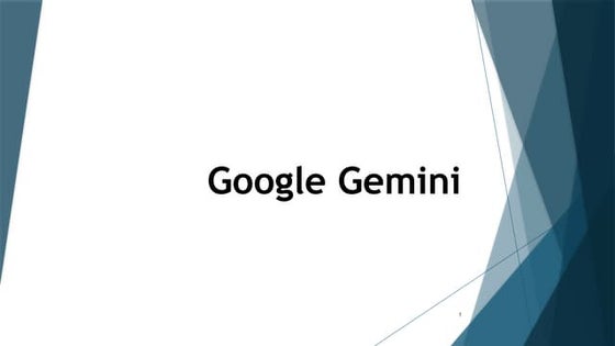 SlideEgg_100781-Gemini AI.pptx.......... | PPTX | Artificial Intelligence | Technology & Computing