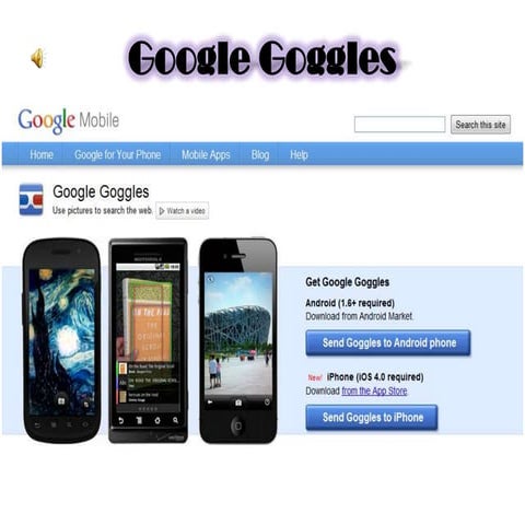 Google Goggles | PPSX