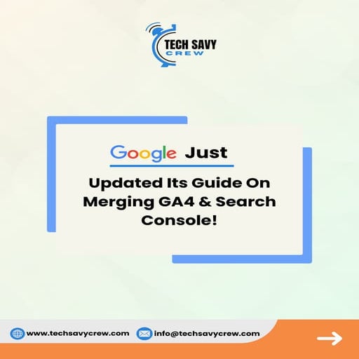 Google Guide to Merging GA4 and Google Search Console | PDF