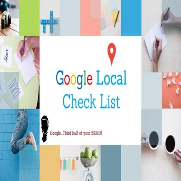 Google Local Check List | PPT