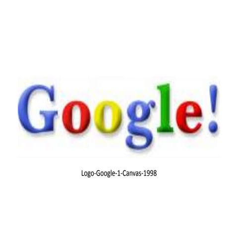 Google logo history | PPTX | Search | Internet