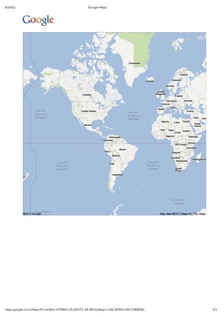 Egitto google maps | PDF