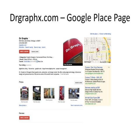 Google Places Page | PPT