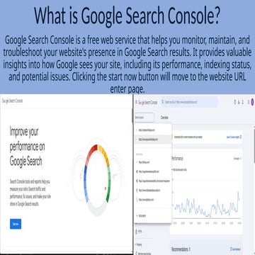 Google Search Console - Digital Marketing Course | PPTX