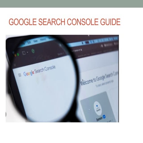 jolly patel Google search console PPT.pptx
