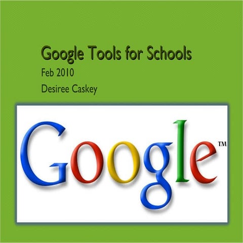 Google Search Tools | PPT