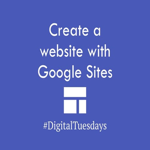 Create a website with Google Sites | PDF