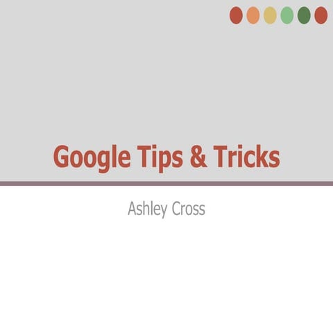 Cool Things You Can Do With Gmail | PPT