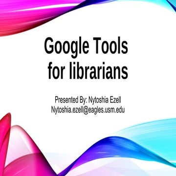 Google tools | PPT