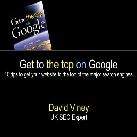 Google Top 10 Tips | PPT
