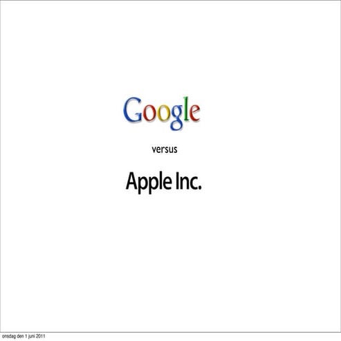 Google vs Apple | PDF