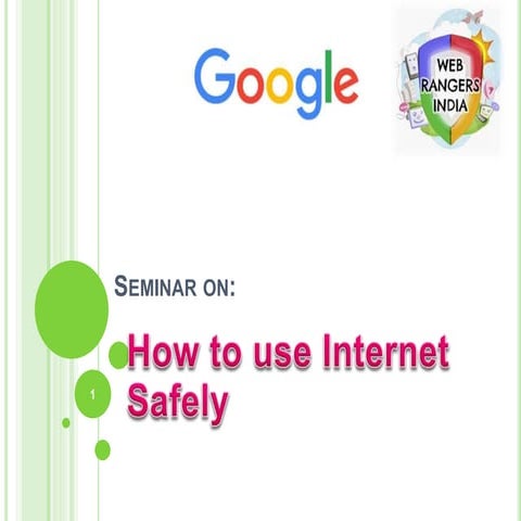How to use internet safely | PPTX