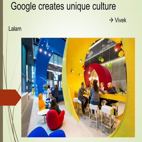 Google creating unique culture | PPTX | Business | Business and Finance