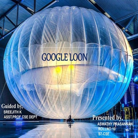 Googl loon ppt | PPT