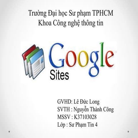 Goole sites | PPT