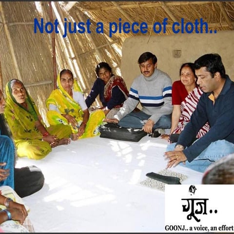 GOONJ: Not Just A Piece Of Cloth | PPT