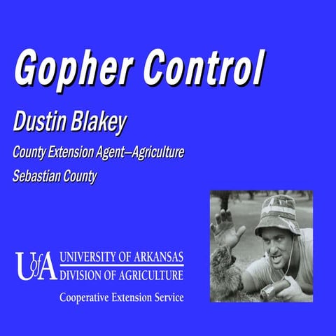 Gopher Control | PPT