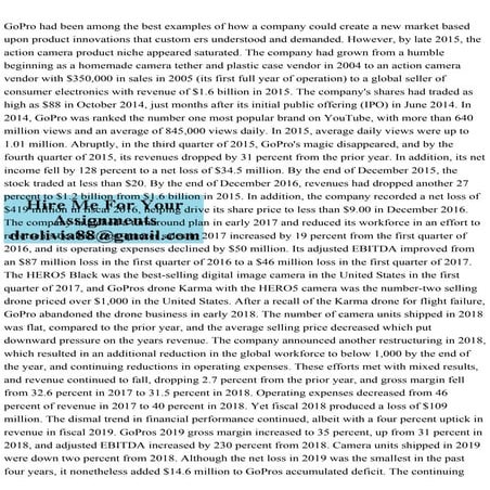 GoPro had been among the best examples of how a company could create.pdf