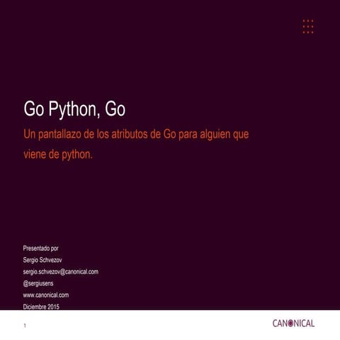 Go python, go | PPT
