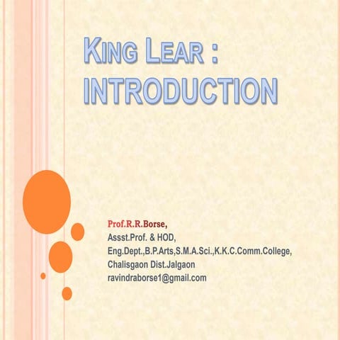 King Lear | PPT