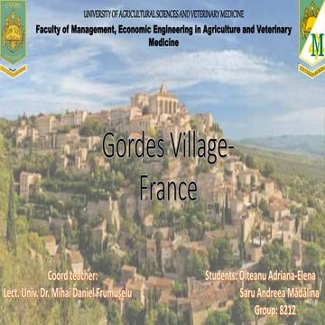 Gordes village france | PPTX