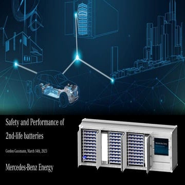 PERFORMANCE OF SECOND LIFE BATTERIES | PDF
