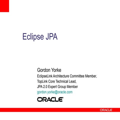 EclipseLink JPA | PDF