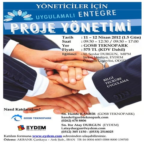 Yöneticiler icin Entegre Proje Yonetimi | PDF