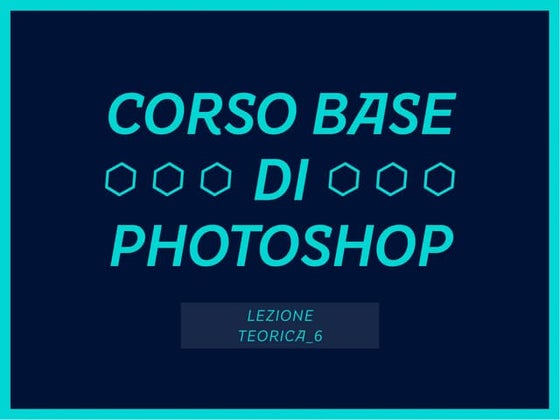 Gos Corso Photoshop Introduzione | PPT
