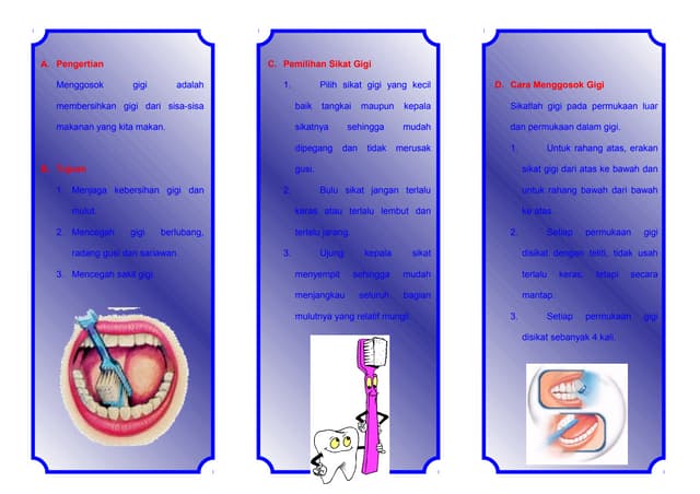 Penyuluhan sikat gigi dan cuci tangan | PPT