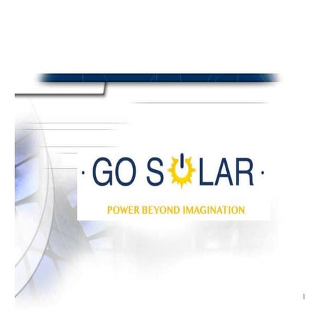 Go Solar | PPTX