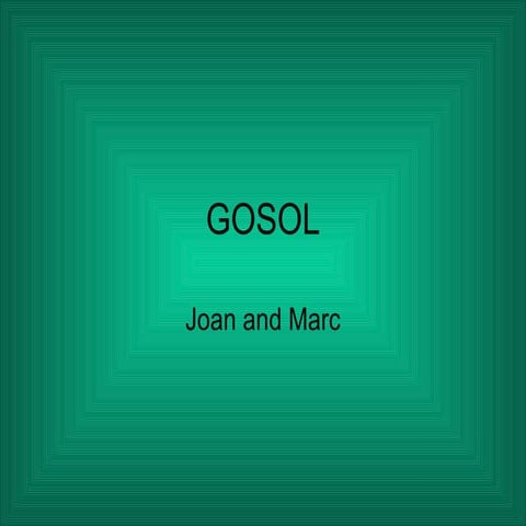 Gósol | PPT