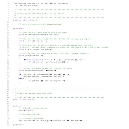 The Gospel According to C++ | PDF