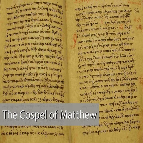 Gospel of matthew | PPT
