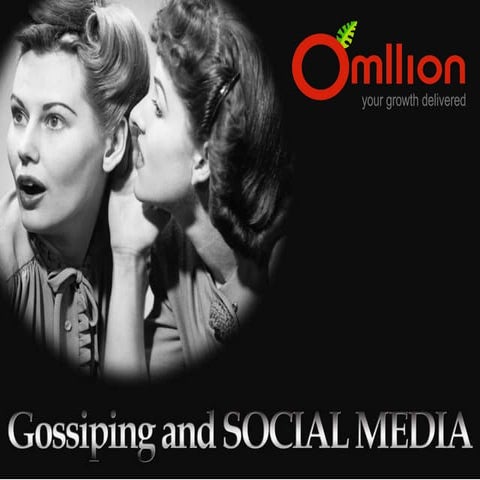 Social Media and Gossiping | PPT
