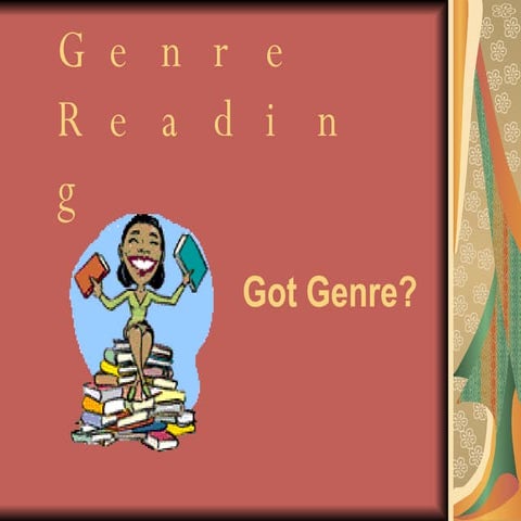 Genres Introduction for Lower Elementary Students | PPT