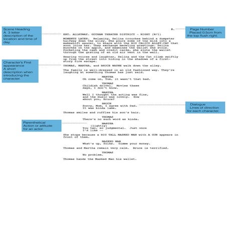 Gotham script analysis pdf | PDF