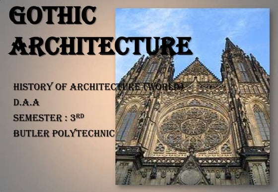 Gothic Architecture | PPT