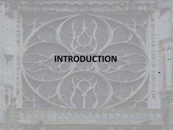 Features of Gothic Architecture - ( PDF ) | PDF