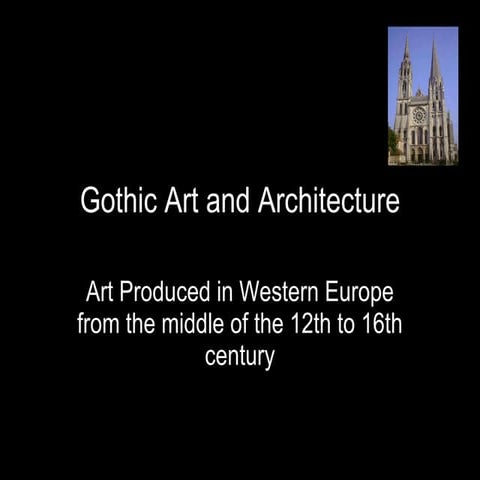 Gothic art and_architecture | PPT