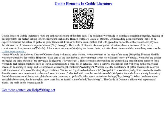 The Female Gothic | PDF