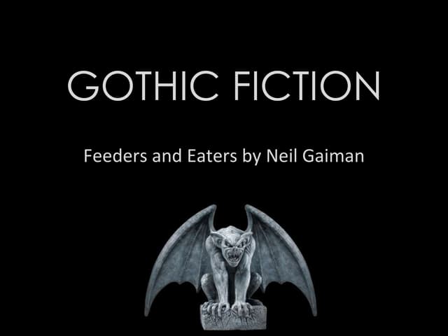 Gothic Literature presentation | PDF