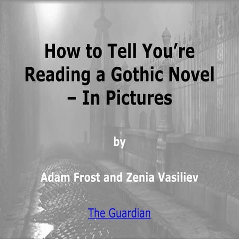 Gothic Novel Conventions | PDF