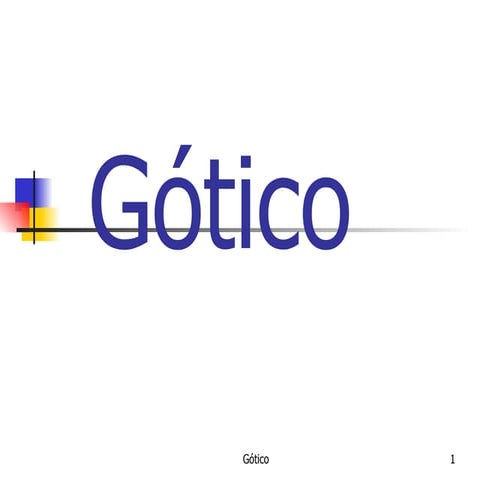 Gotico | PPT