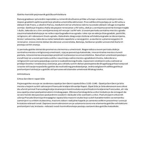 Gotika | DOCX